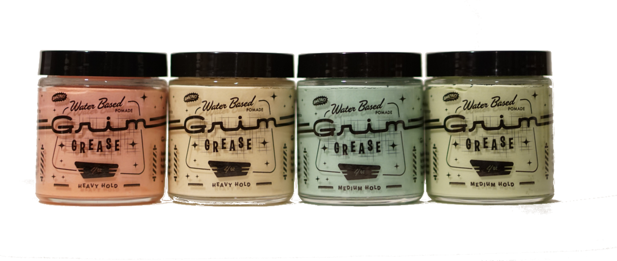 Og Grim Grease Waterbased Formula – Grim Grease Pomade